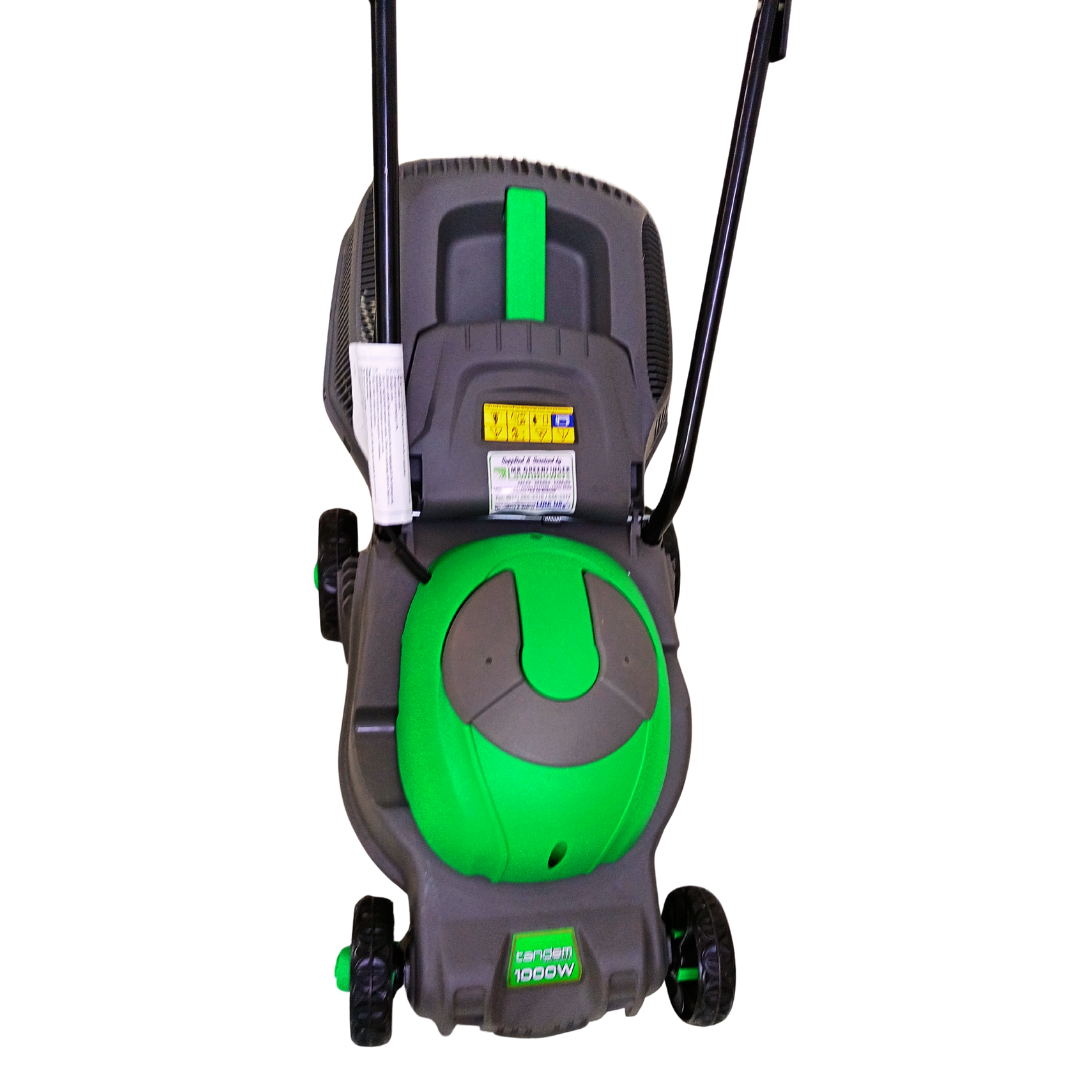 Tandem 1000W Electric Mower – Mr Greenfinger Lawn Mowers